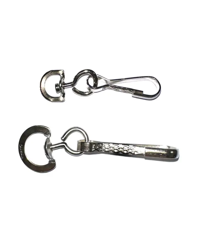 SPRING CLIP SMALL NICKEL | Lapco for Leather