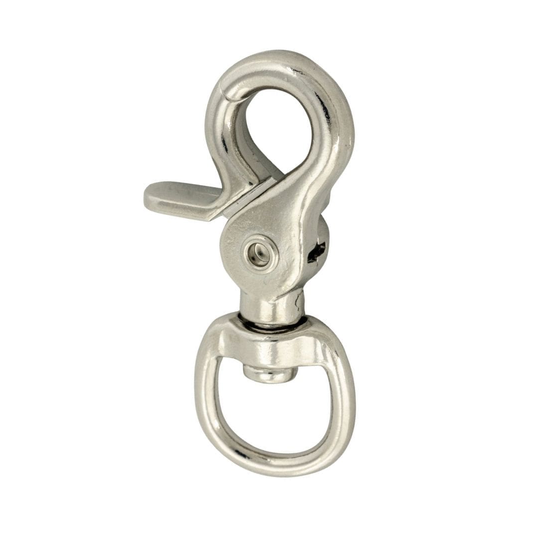 REIN SCISSOR SNAP NICKEL PLATED ZINC | Lapco for Leather